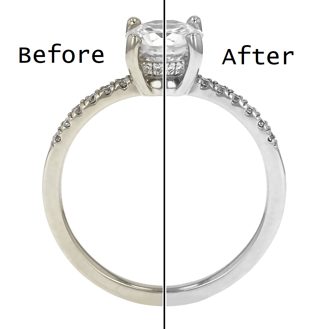 rhodium ring cleaning